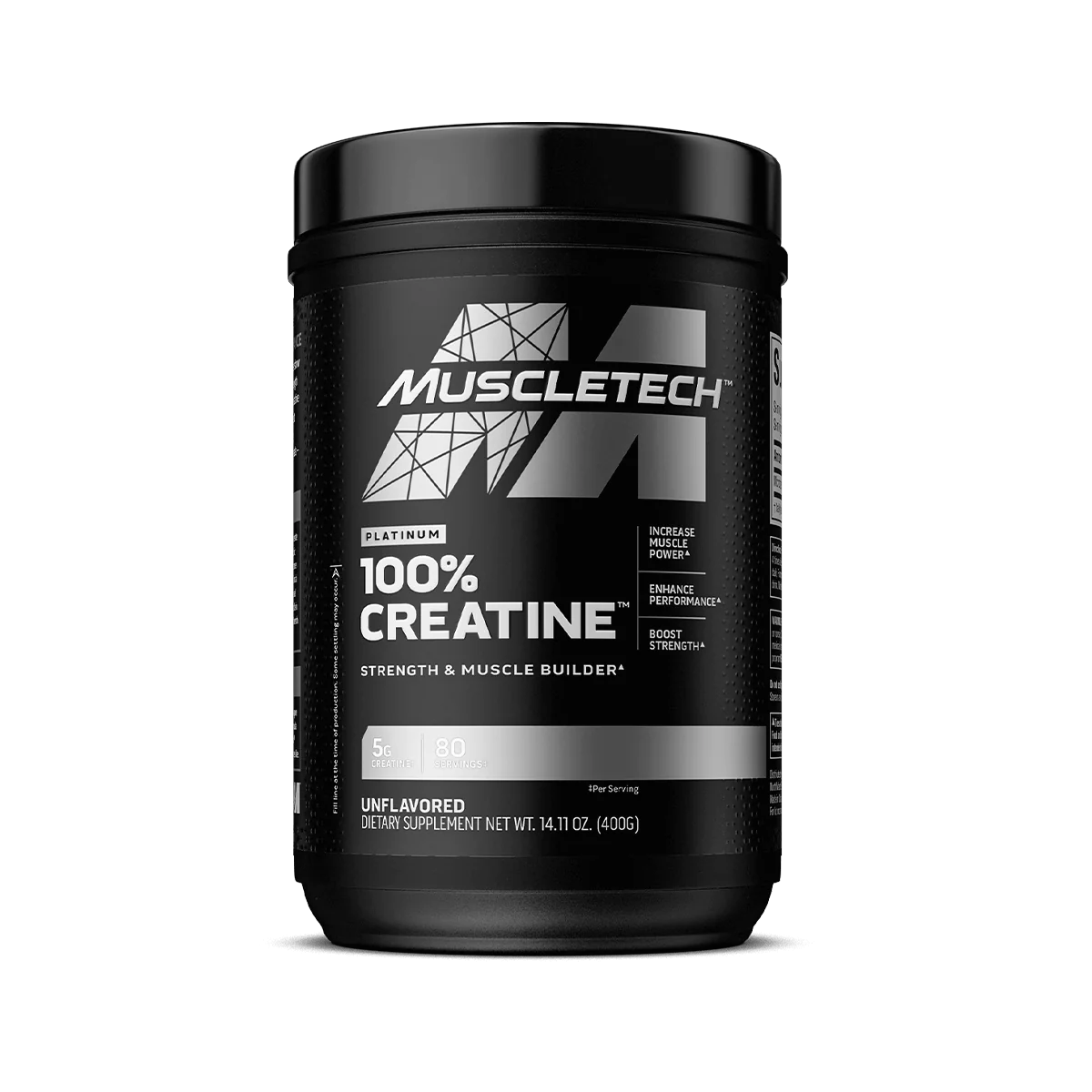 Creatina Platinum 80 servicios Muscletech 400 gramos - GStoreSupplements