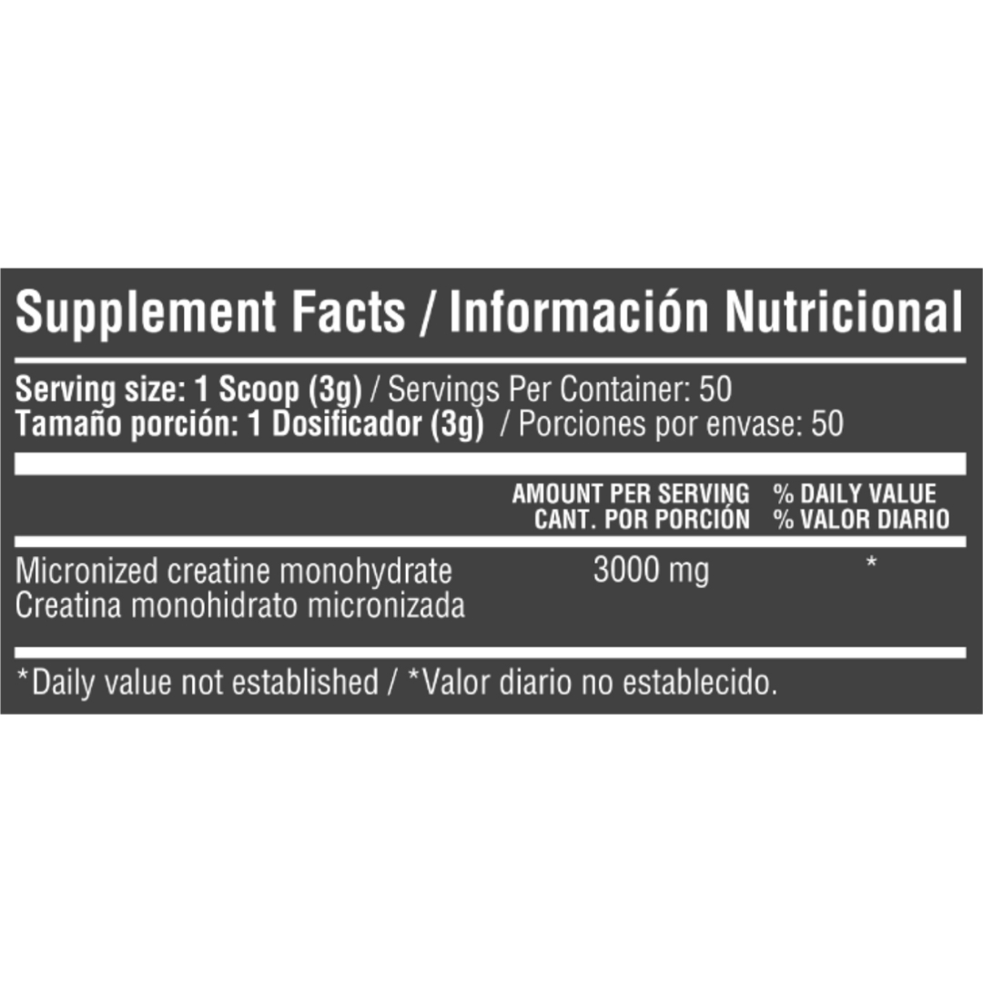Creatina monohidratada Healthy Sports 50 servicios - GStoreSupplements