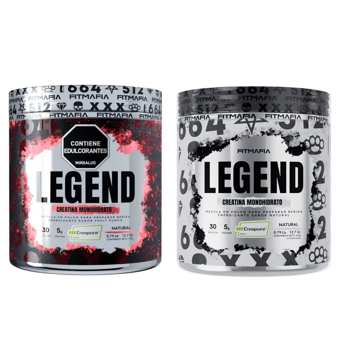 Creatina monohidratada Legend 30 servicios Fit Mafia - GStoreSupplements